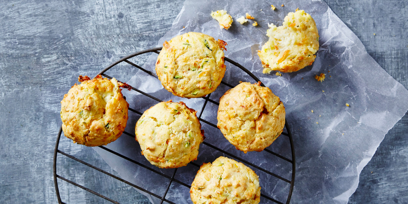 Cheesy Garlic Bread Muffins I Quit Sugar