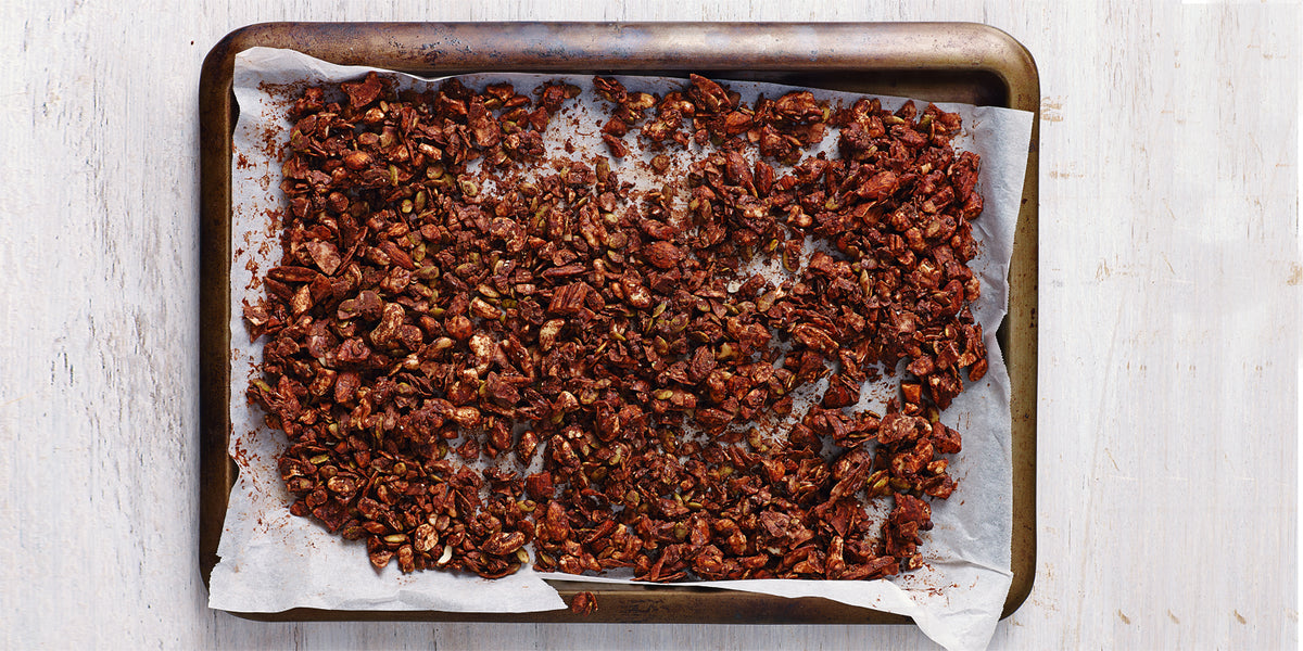 Chocolate Coco-Nutty Granola | I Quit Sugar