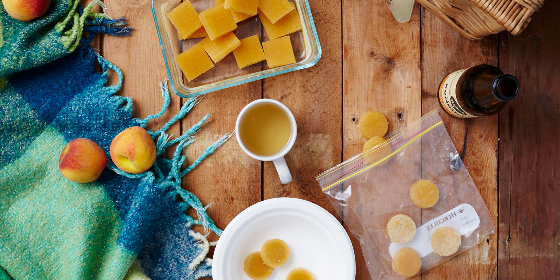 Vanilla Peach Kombucha Gummies | I Quit Sugar